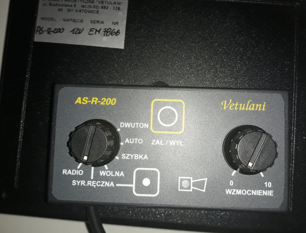 Vetulani AS-R-200 - Sprzedam - eLightbars.pl - Portal o sygnalizacji ...